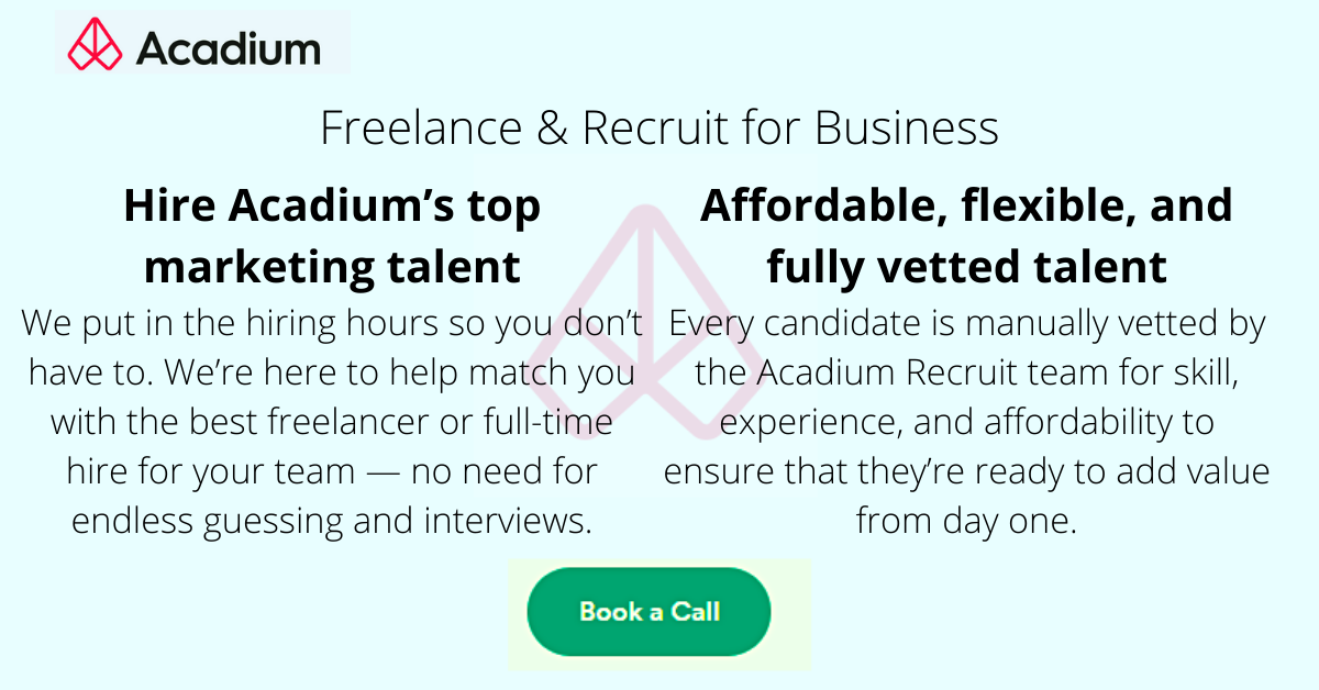 Acadium - Free Marketing Courses & Digital Apprenticeships