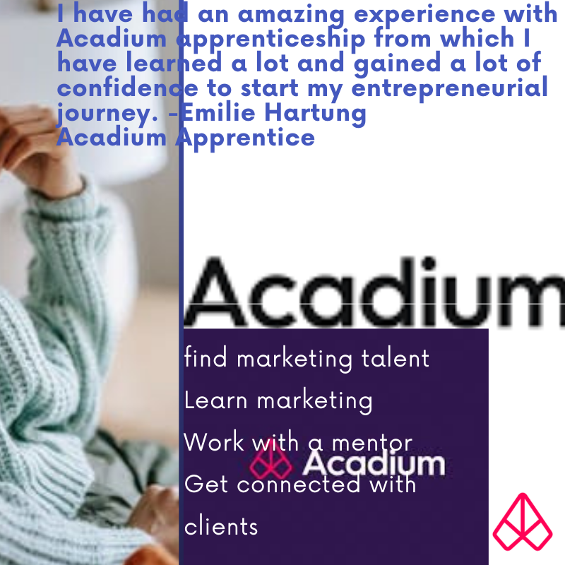 Acadium - Free Marketing Courses & Digital Apprenticeships